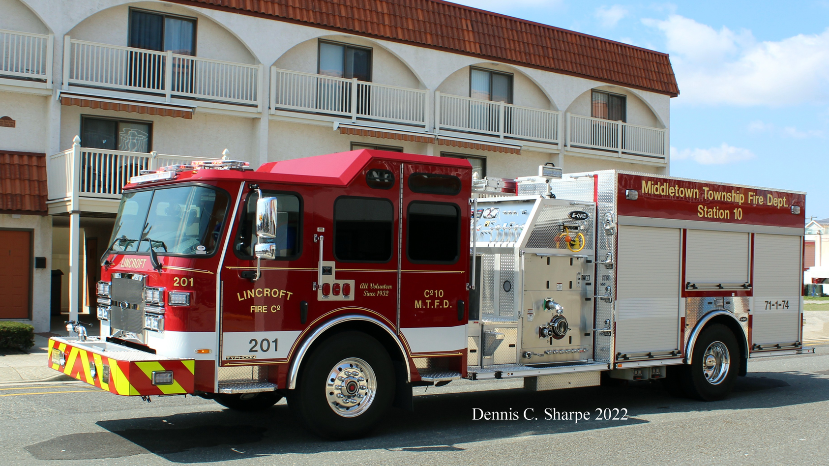 Lincroft, NJ, Fire Dept. Rescue/Pumper Built by E-ONE | Firehouse