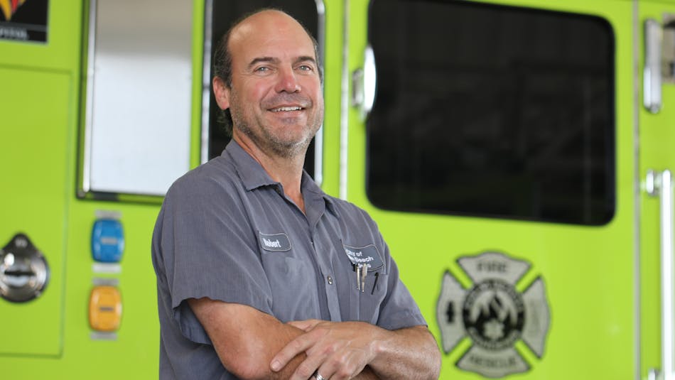 Robert Steelman City of Palm Beach Gardens, FL, Fire Rescue Named 2022 EVT of the Year | Firehouse