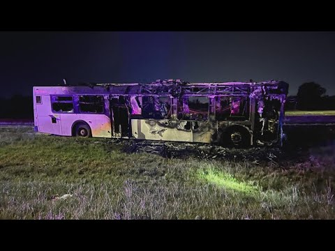 Fiery Bus Crash at College Station TX Christmas Park Leaves One Dead ...