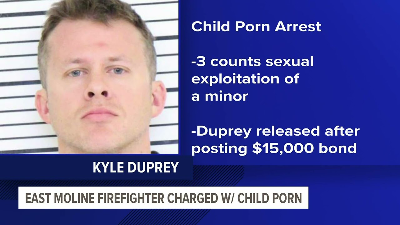 East Moline IL Firefighter Kyle Daniel DuPrey Charged in Child Porn ...