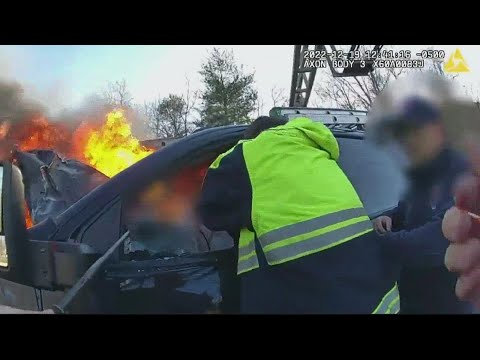 Prince George's County, MD FFs, State Trooper Rescue Man from Burning ...