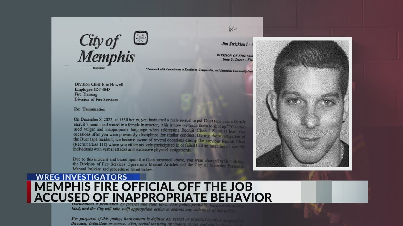 Memphis Training Chief Booted After Actions Toward Recruits | Firehouse
