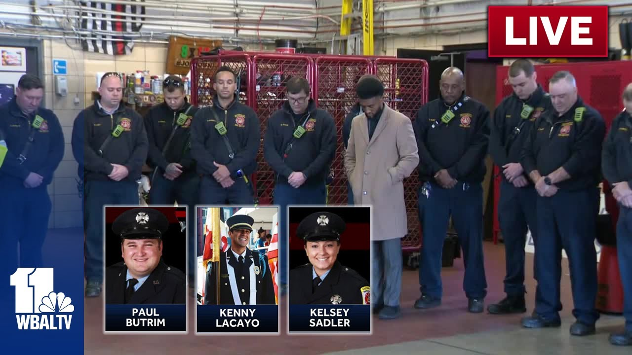 Baltimore Remembers its Three Fallen Firefighters on First Anniversary ...