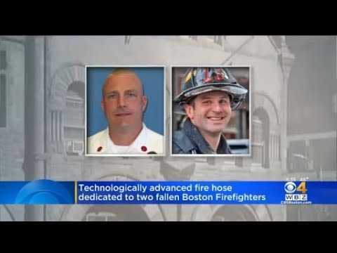 Technologically Advanced Fire Hose Dedicated to Fallen Boston ...