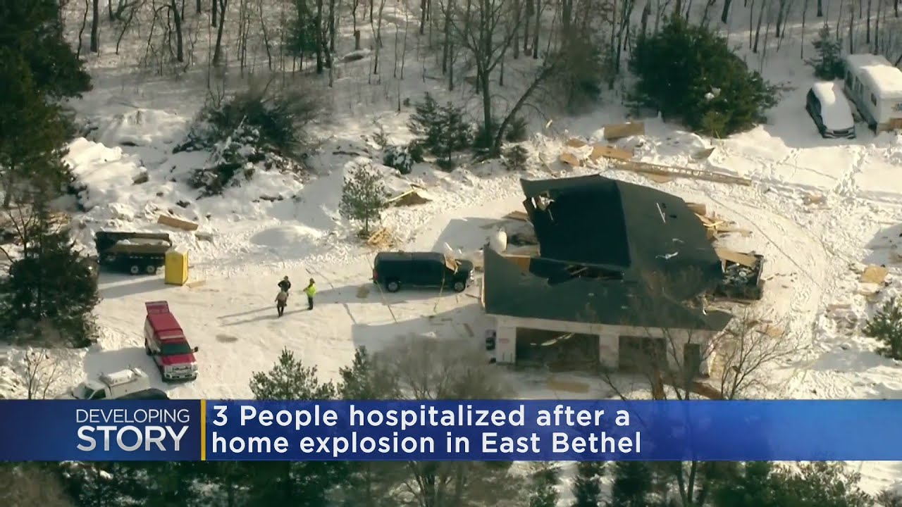 East Bethel, MN House Explosion Leaves Three Injured | Firehouse