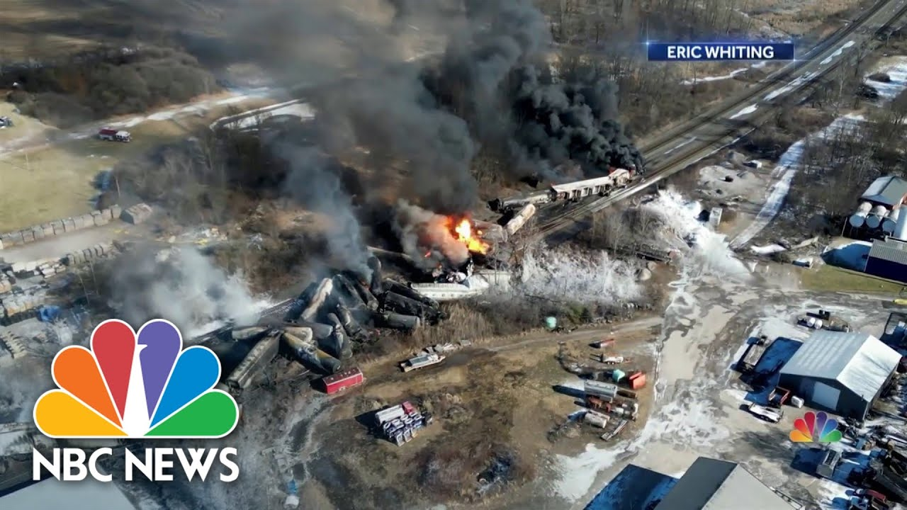Controlled Release of Chemicals on OH Rail Cars Deemed Successful ...