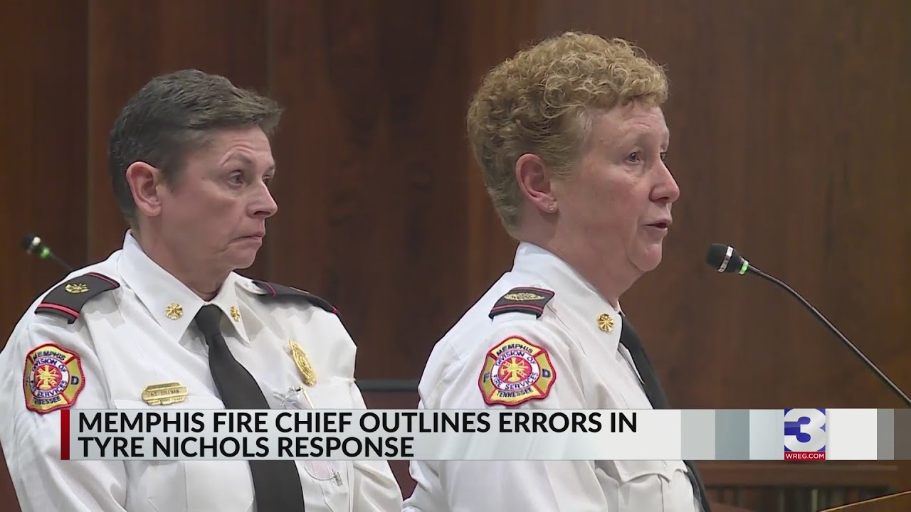 Memphis Chief Gina Sweat Outlines Errors by EMTs in Response to Tyre ...