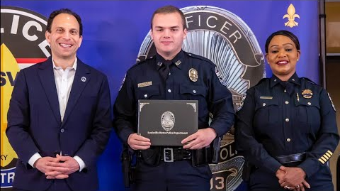 Rookie Louisville Police Officer Nickolas Wilt Also a Firefighter and ...