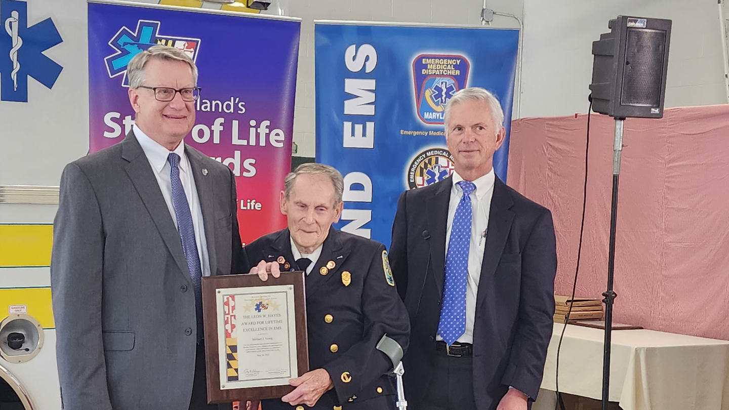 MD Paramedic Lauded for Lifetime Contributions to EMS | Firehouse