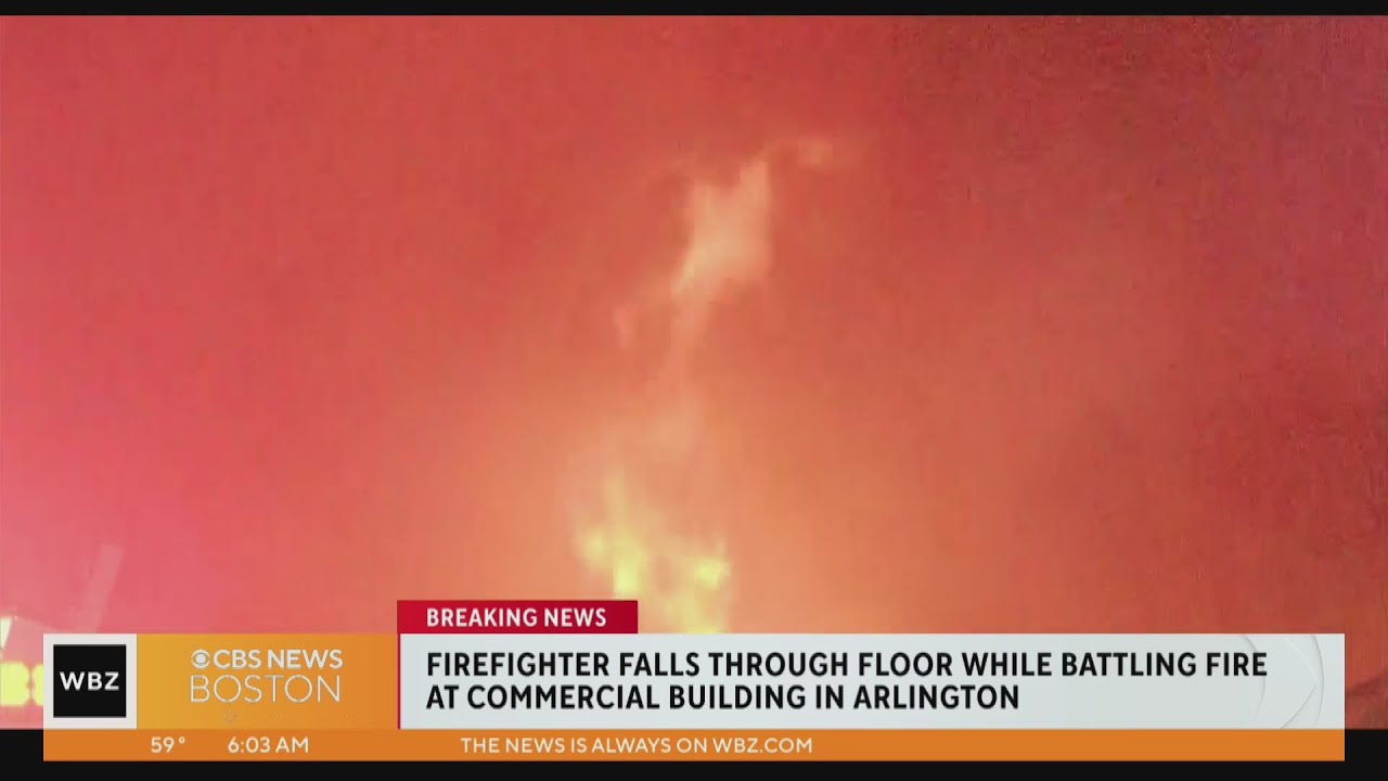 Arlington, MA Firefighters Self Rescues, Uninjured After Fall Through ...