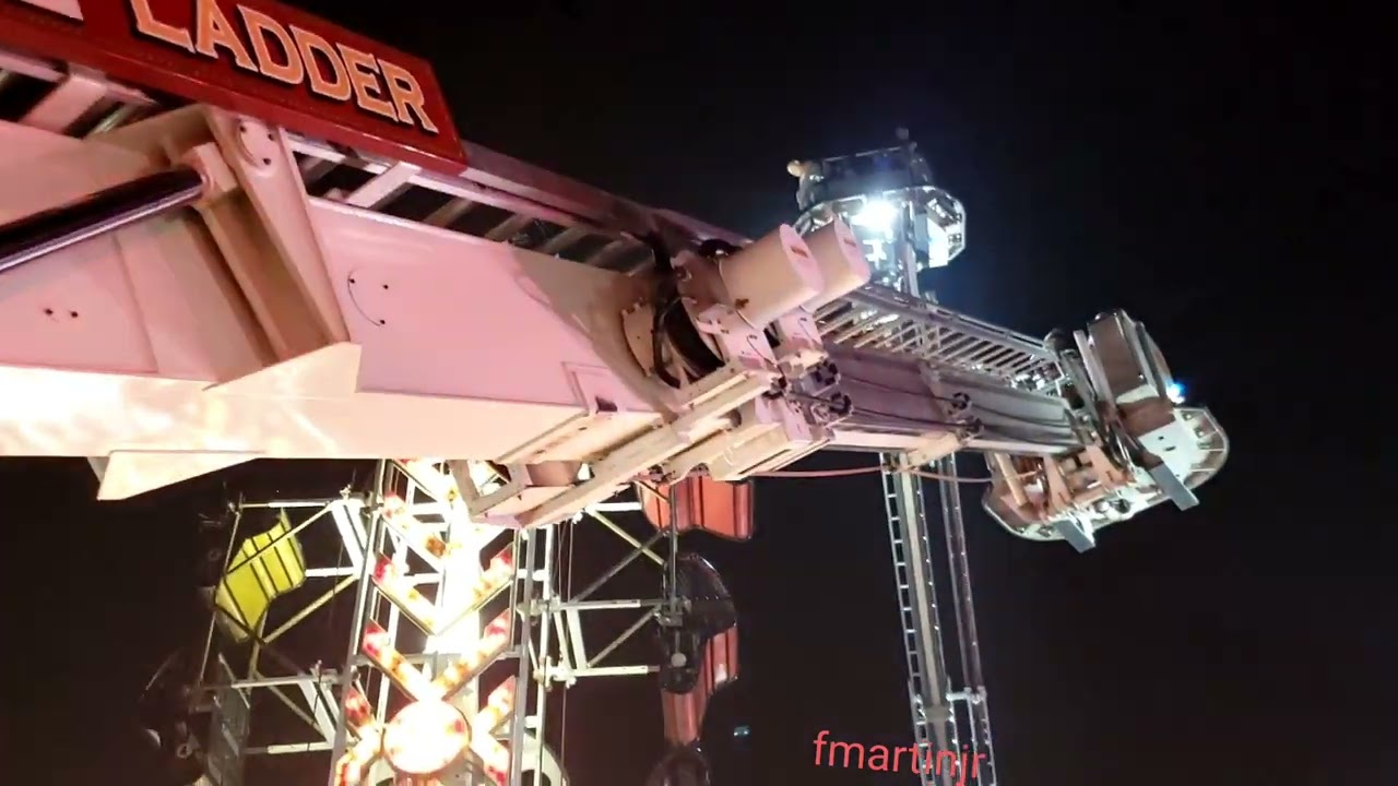 DE Firefighters Rescue 20 Stranded on Carnival Ride in Milltown | Firehouse