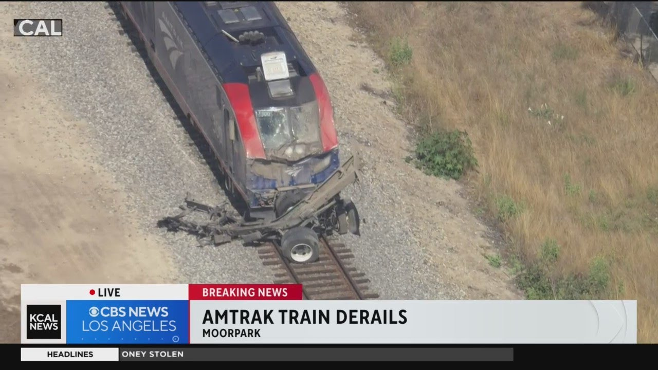 Passengers Hurt when Amtrak Train Derails in Ventura County, CA | Firehouse