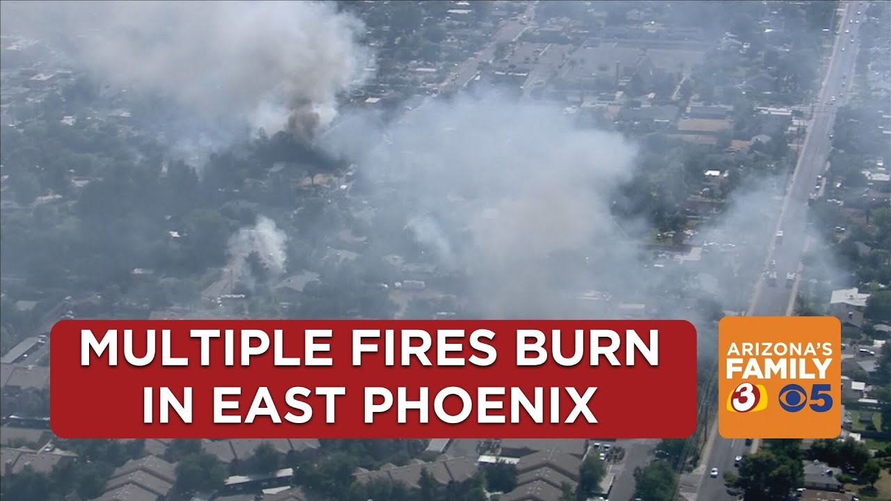 Multiple Structures, Brush Fires Burning in Phoenix | Firehouse