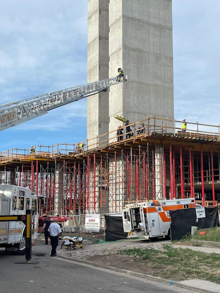 Denver Firefighters Pull Off High-Angle Rescue | Firehouse