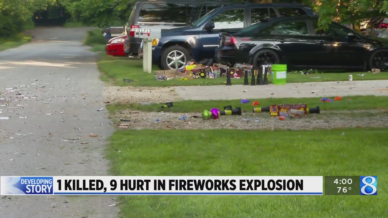 One Dead, Nine Hurt when Fireworks Explode at Private Park Township, MI ...