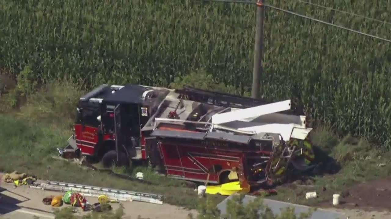Hampshire IL Fire Engine Crash Results in Minor Injuries | Firehouse