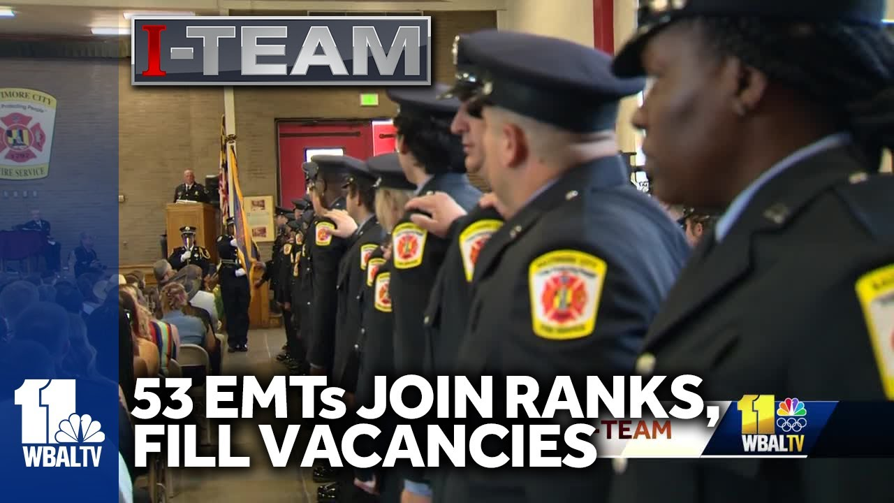 53 EMTs Ready to Hit the Streets in Baltimore; Widespread Shortage ...