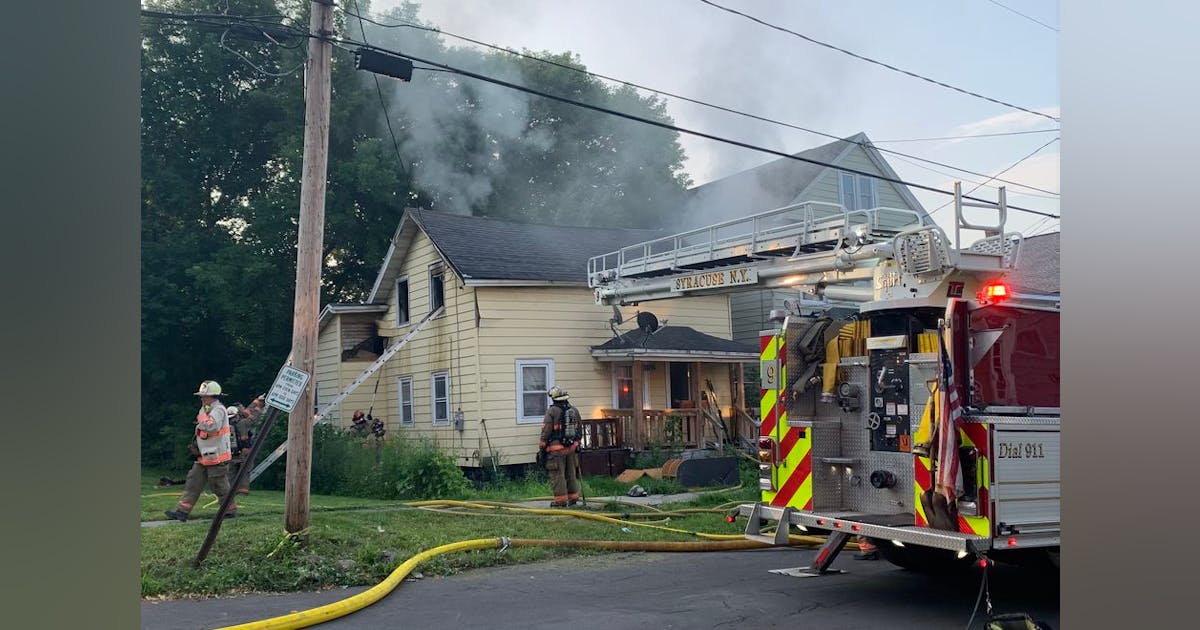 Syracuse Ny Firefighters Tackle Two House Fires In Half Hour Firehouse