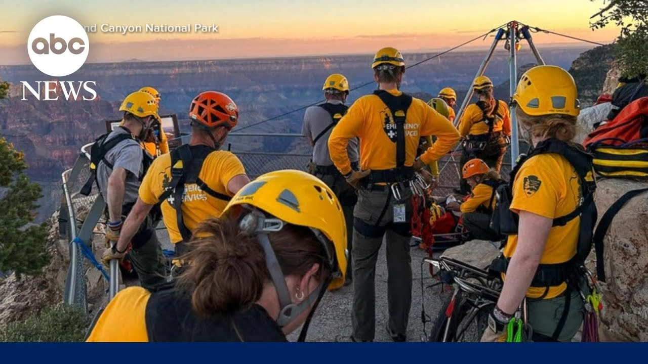 Teen Rescued after Plunging over Edge of Grand Canyon | Firehouse