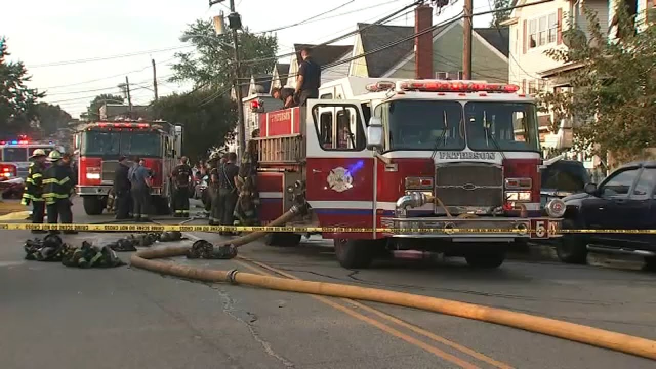Paterson NJ FFs Rescue Family from House Fire | Firehouse