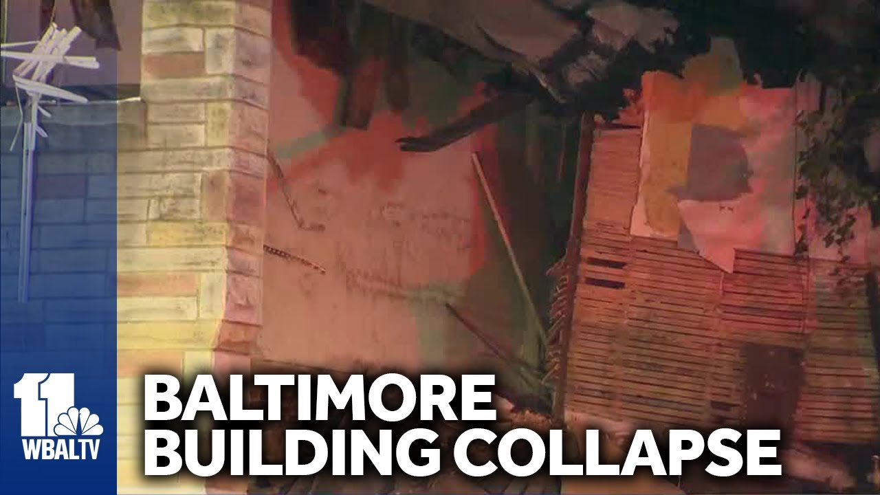 Baltimore Firefighters Rescue Person After Building Collapses | Firehouse
