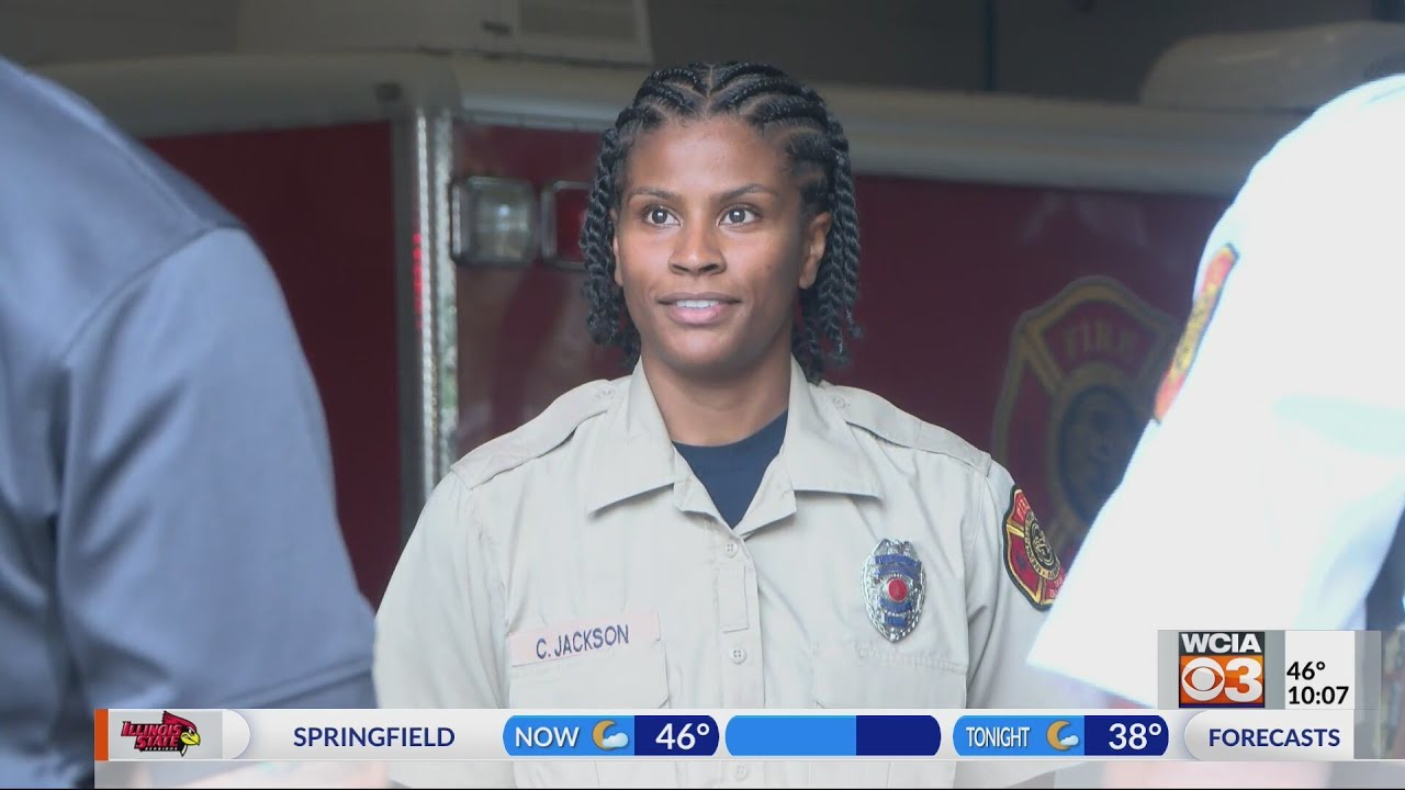 Springfield IL Fire Department Welcomes First Black Woman Firefighter ...
