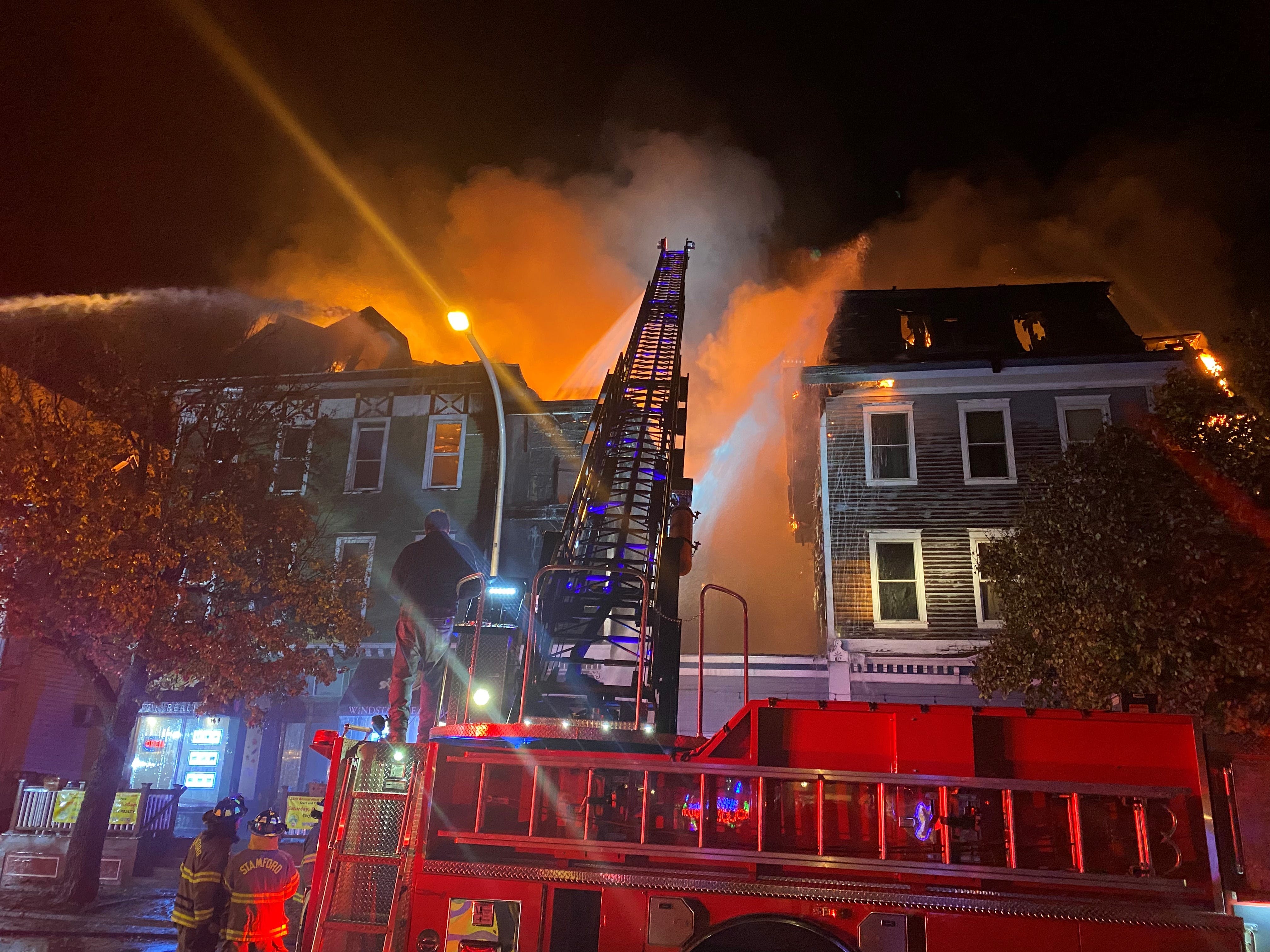 Fire Destroys Two Downtown Stamford NY Buildings | Firehouse
