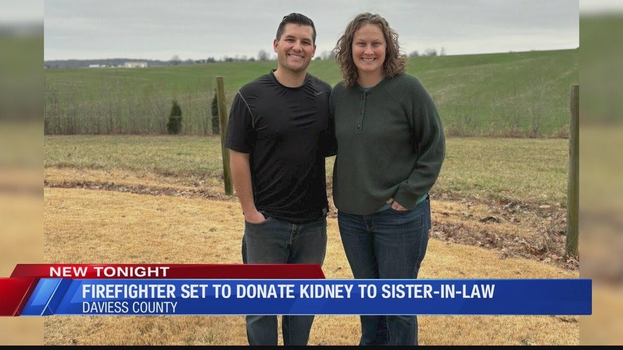 KY FF Set to Donate Kidney to Sister-in-Law | Firehouse