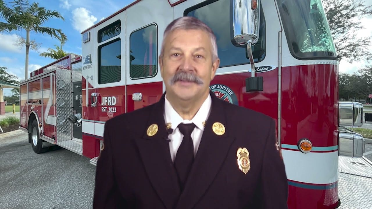 Jupiter Fire Chief Welcome Message | Firehouse