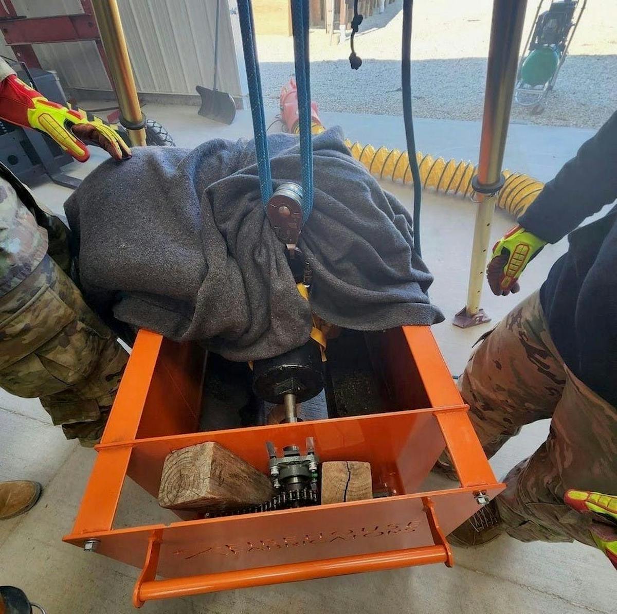 Firefighter Rescue Techniques for People Caught in Conveyors & Roller ...