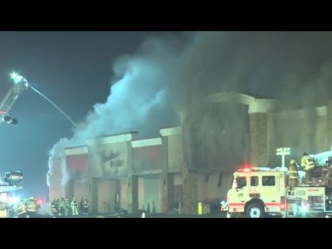 Strip Mall Fire Battled in Lancaster County, PA | Firehouse