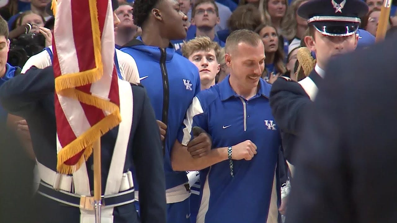 Louisville, KY, Firefighter Honored at Wildcats Basketball Game | Firehouse