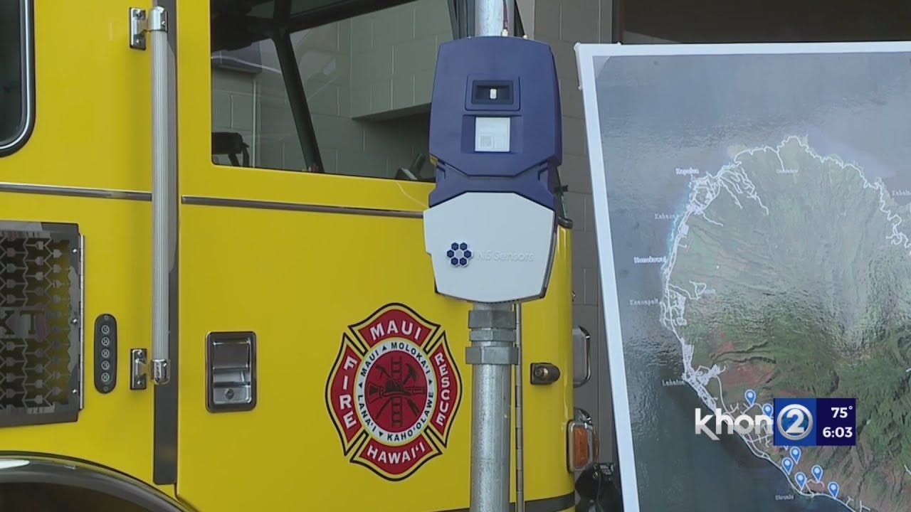 AI Wildfire Detection Sensors to be Placed across Hawaii | Firehouse