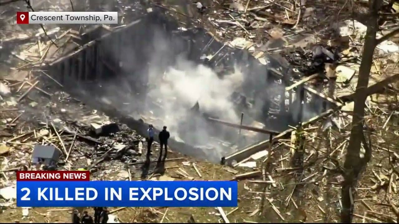 Two Dead in House Explosion in Crescent Township, PA | Firehouse