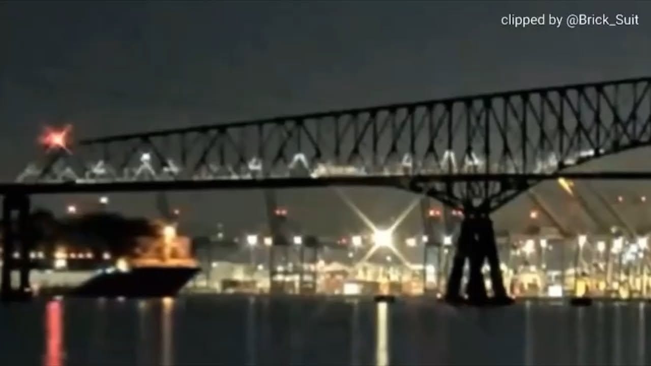 Francis Scott Key Bridge in Baltimore Collapses after Ship Strike ...