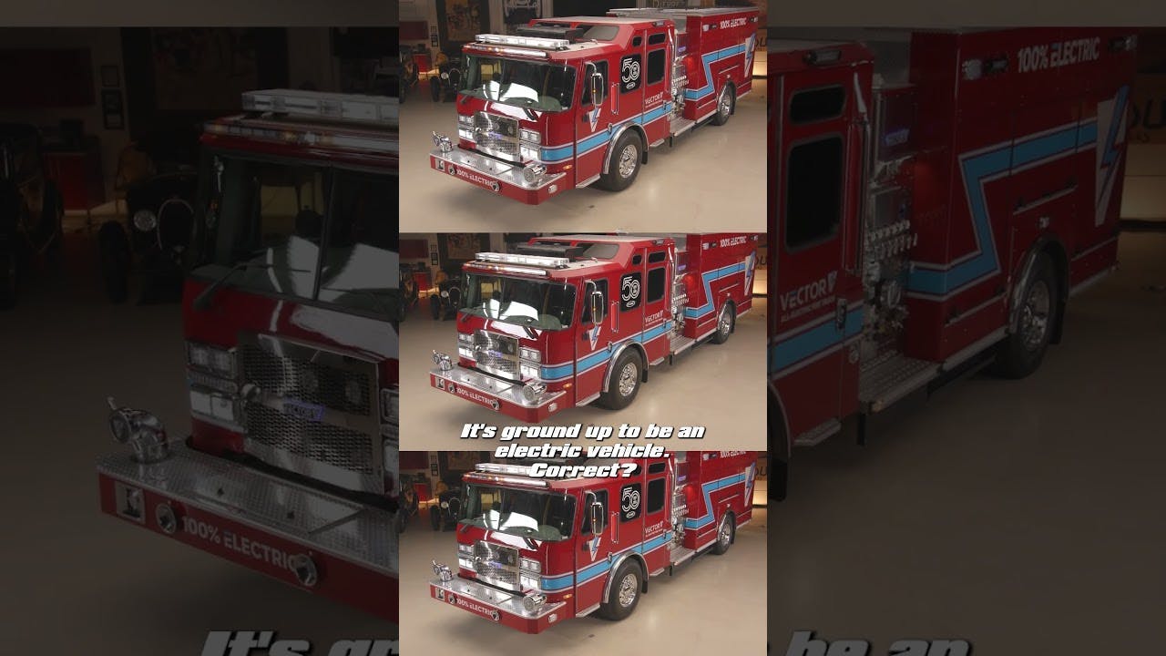 Electric Fire Truck to be Featured on Jay Leno's Garage | Firehouse