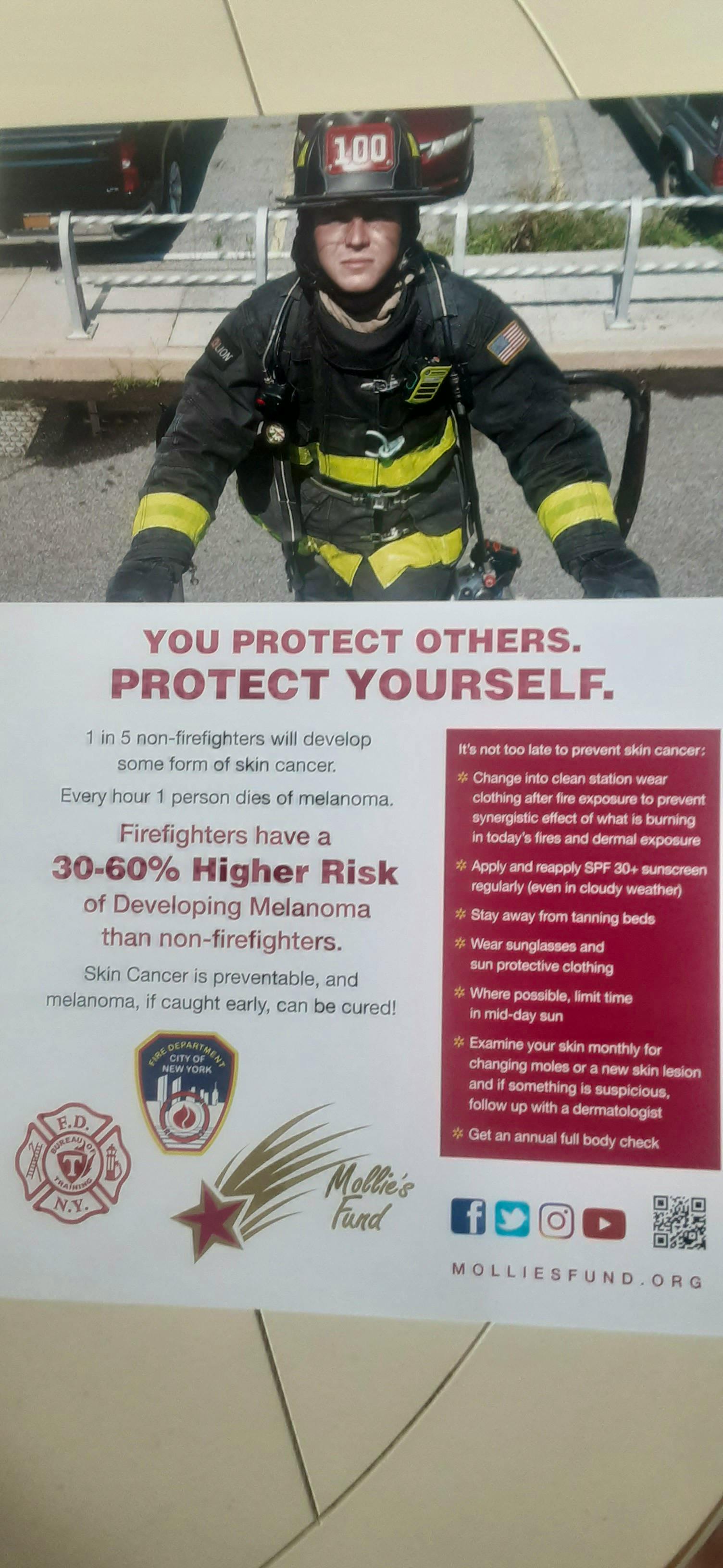 Overcoming Barriers to Provide Firefighters with Free Skin Cancer ...