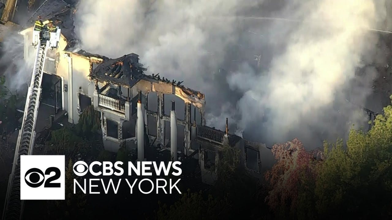 Rockland County, NY, Firefighters Battle Large House Fire | Firehouse