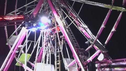 Worker Trapped on Ferris Wheel Rescued by Chesterfield, MO ...