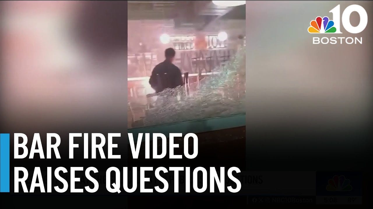 Video Shows Man Inside Burning Boston Bar | Firehouse
