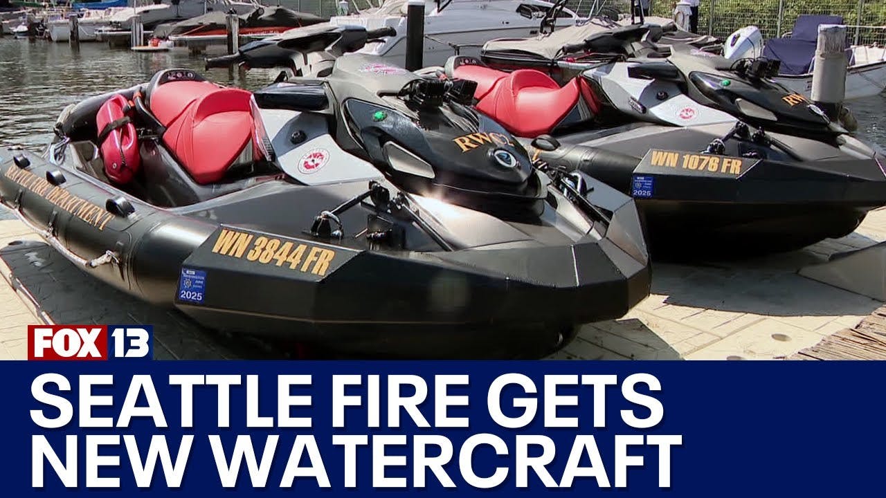 Seattle Crews Riding Customized Personal Watercraft | Firehouse