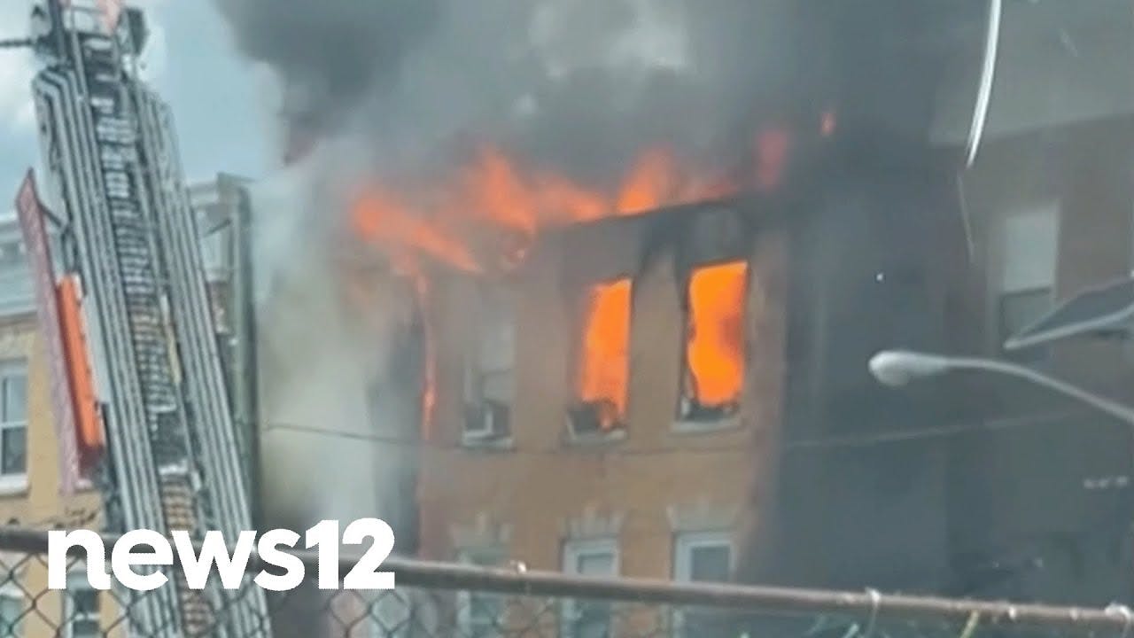 Massive Passaic, NJ Fire Leaves Dozens Displaced; Building Partially ...