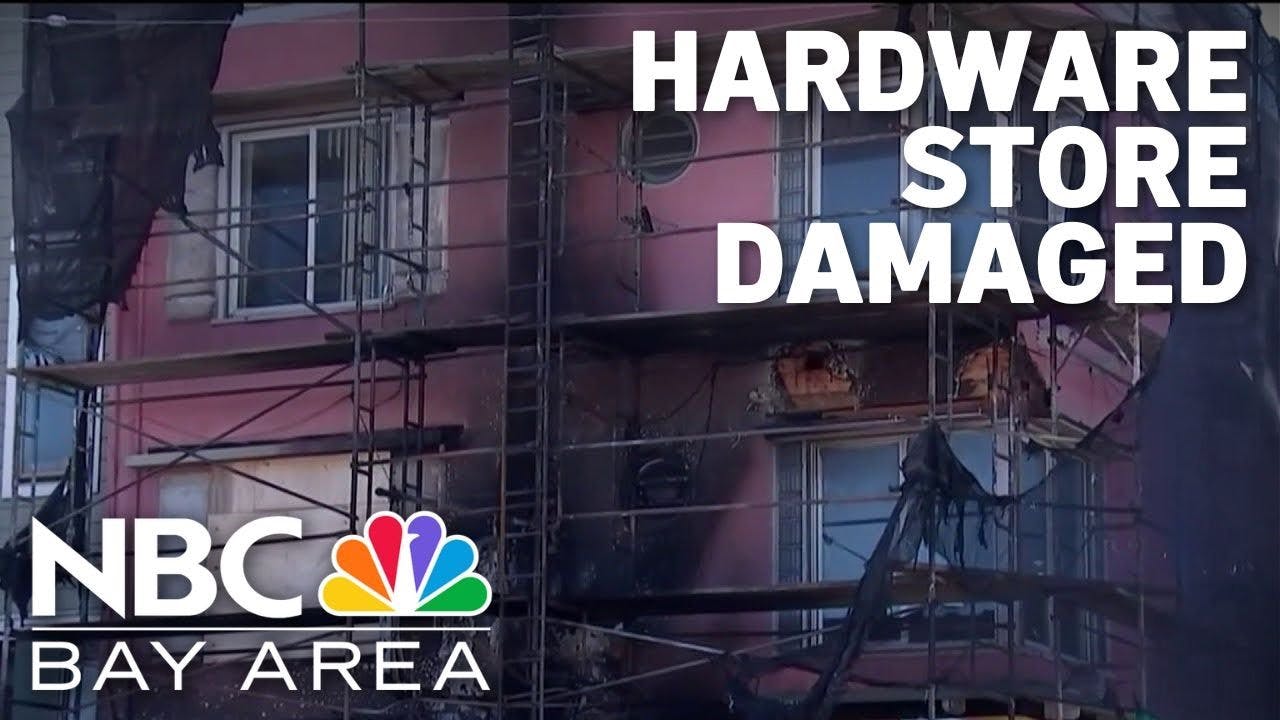 San Francisco Hardware Store Goes up in Flames | Firehouse