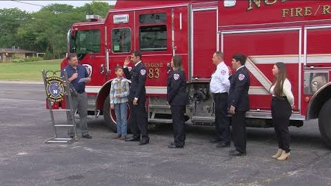First Career Firefighters Take Oath at Northwood, OH, Fire Department ...
