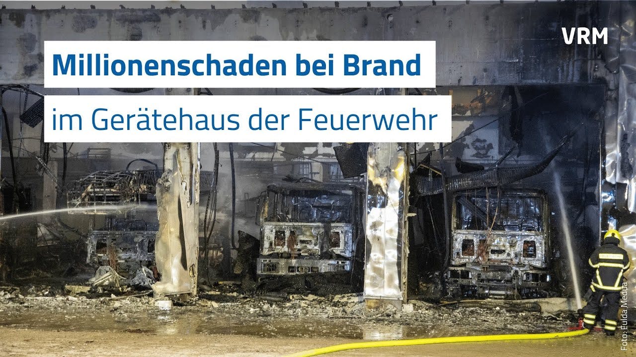 Fire Destroys New Fire Station in Stadtallendorf, Germany | Firehouse