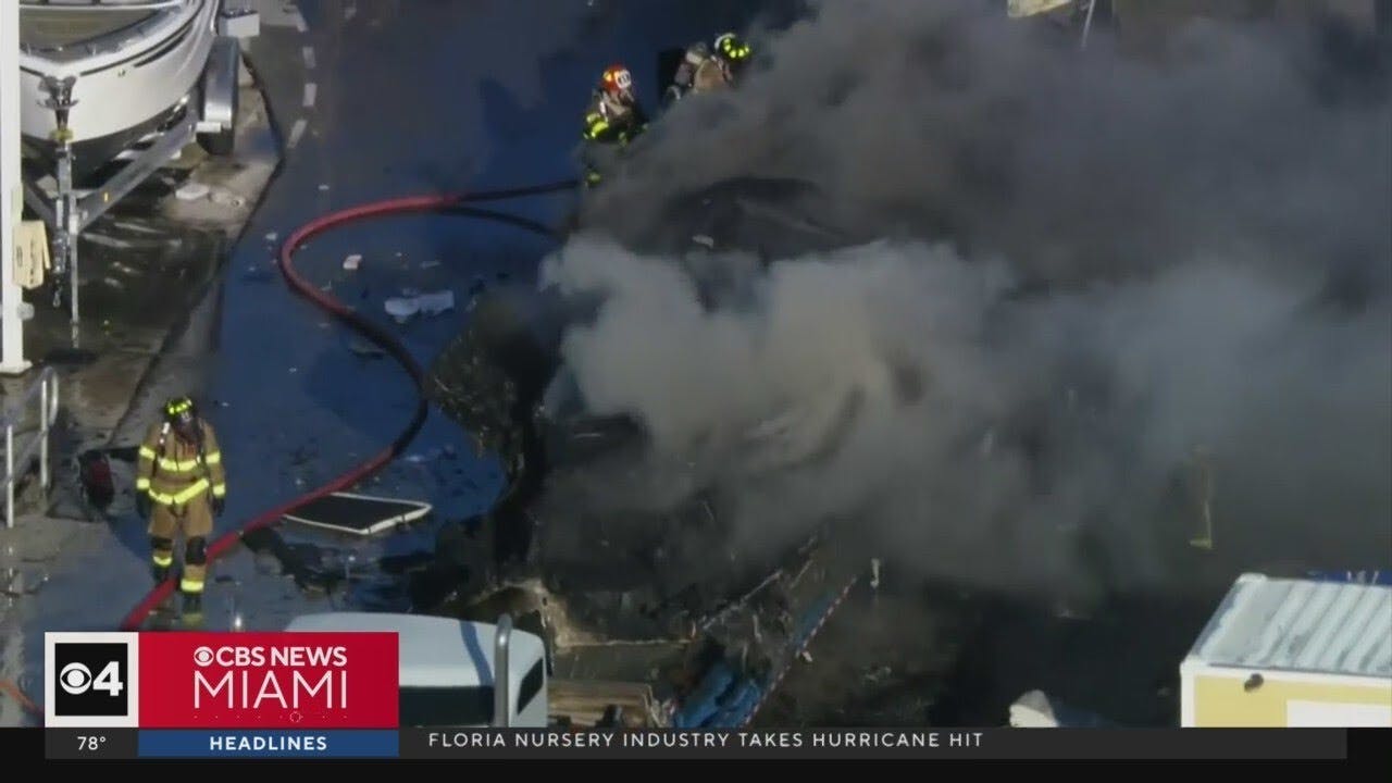 Deadly Boat Fire in Dania Beach, FL, Remains Under Investigation ...