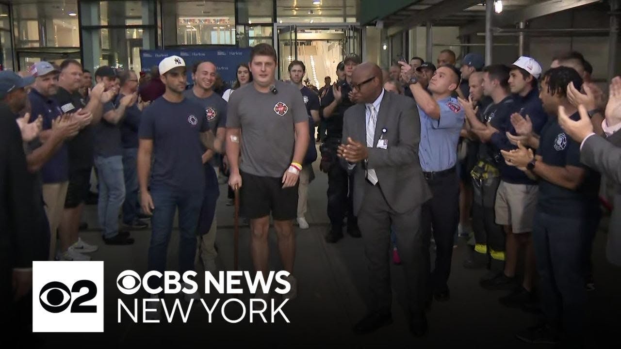 FDNY Firefighter Injured in Plunge Walks out of Hospital | Firehouse