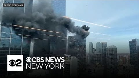 FDNY Crews Hit Fire on Roof of Manhattan Skyscraper | Firehouse
