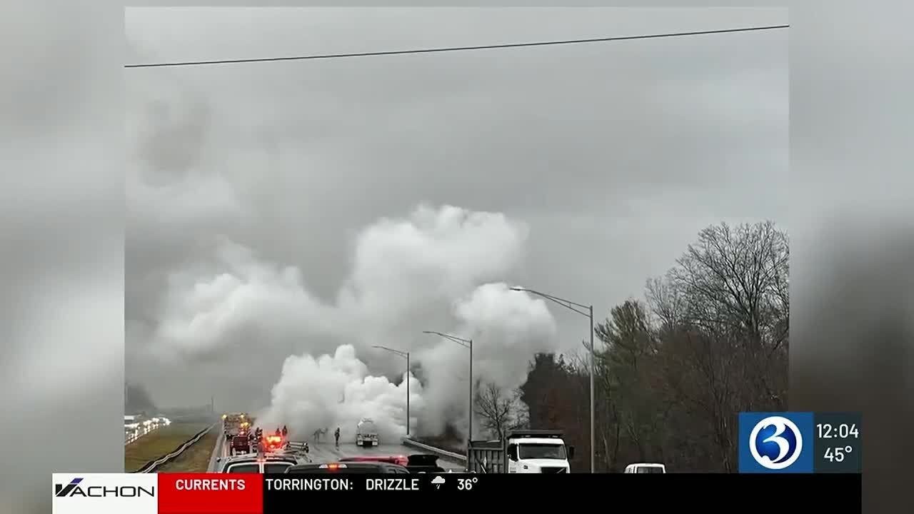 CT Firefighters Stop Cab Fire from Spreading to Gasoline Tanker | Firehouse