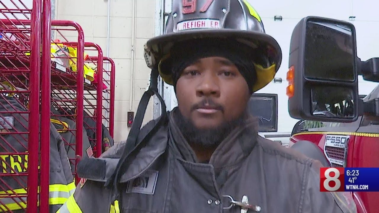 Football Player Becomes Firefighter after Cousin Dies in Plainfield, CT ...